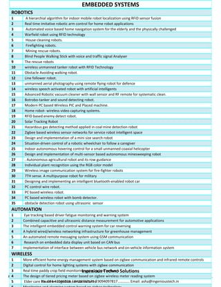 Embedded systems | PDF