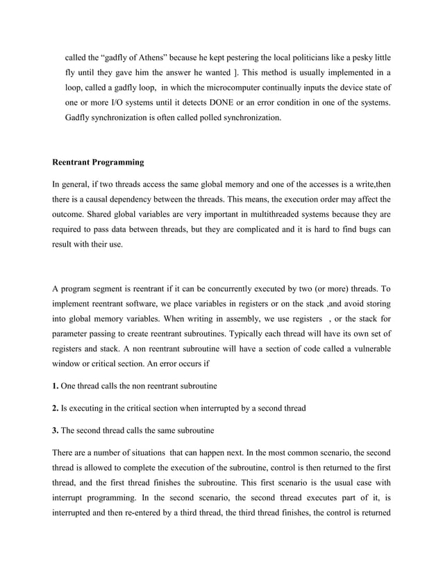 Embedded systems class notes | PDF