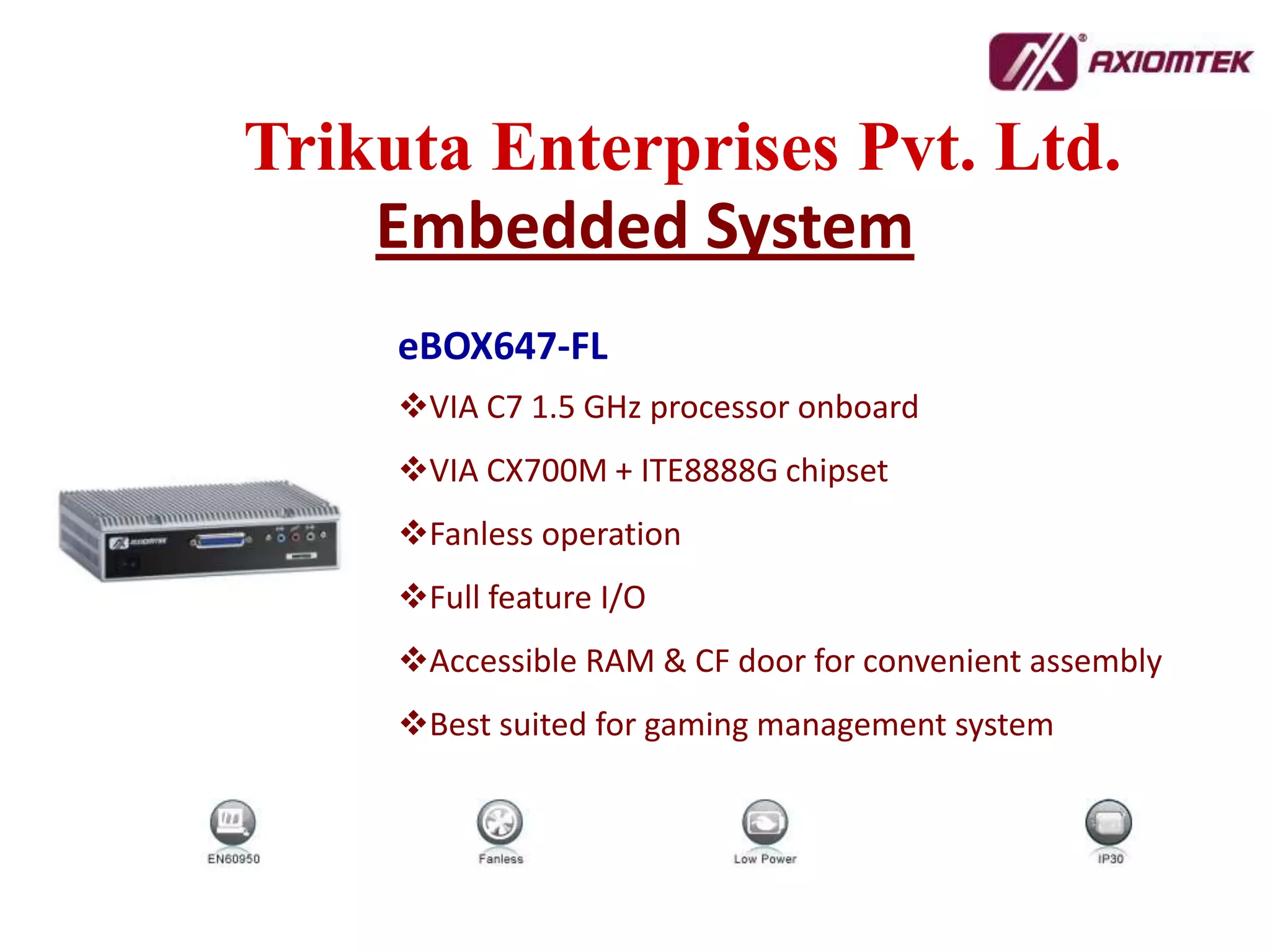Embedded Systems | PPTX | Computer Peripherals | Computing