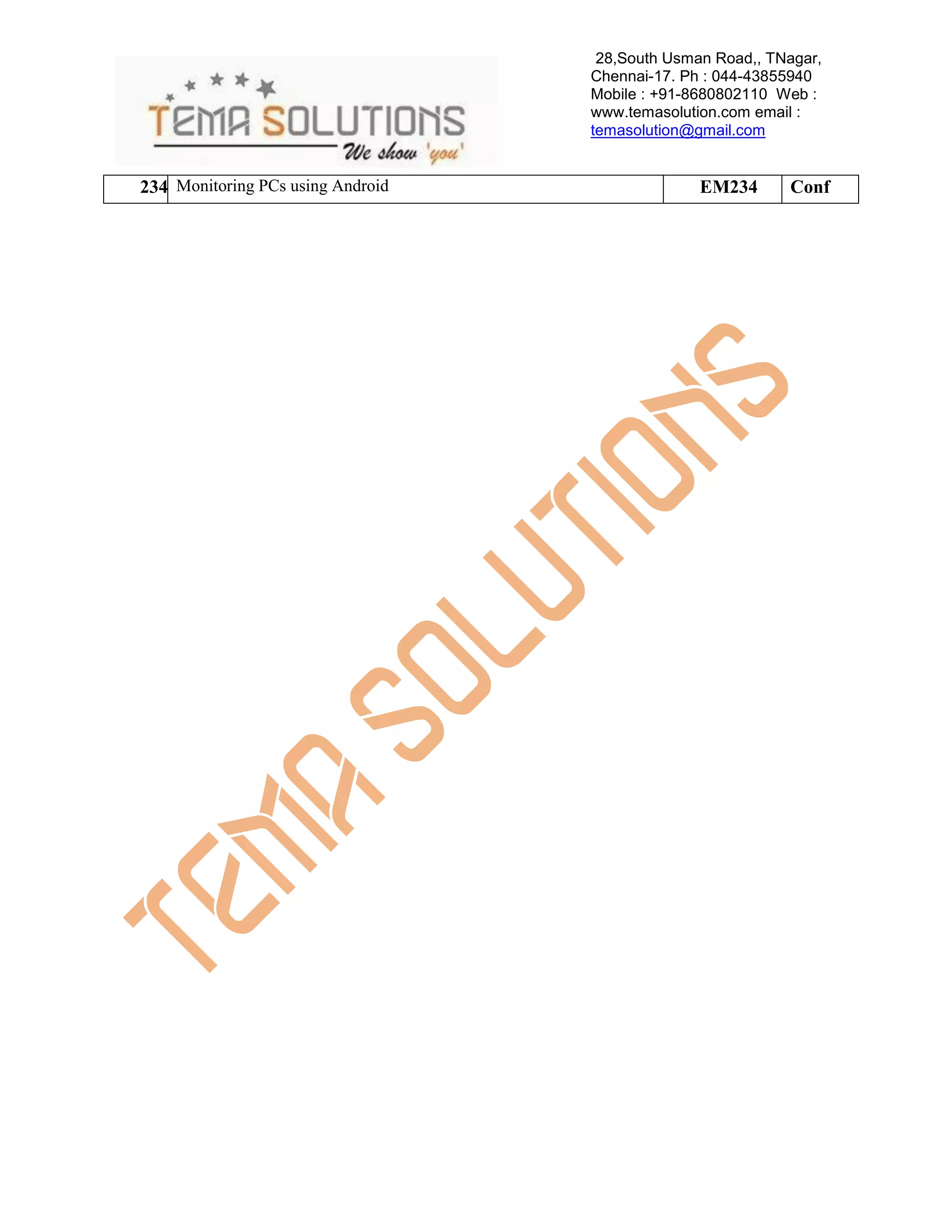 IEEE REAL TIME PROJECT FOR EMBADDED | PDF