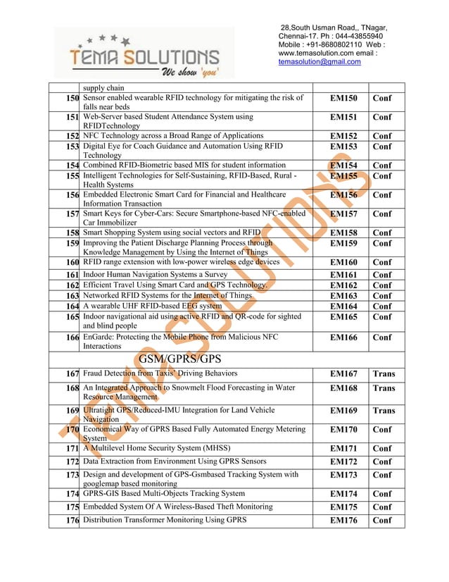IEEE REAL TIME PROJECT FOR EMBADDED | PDF