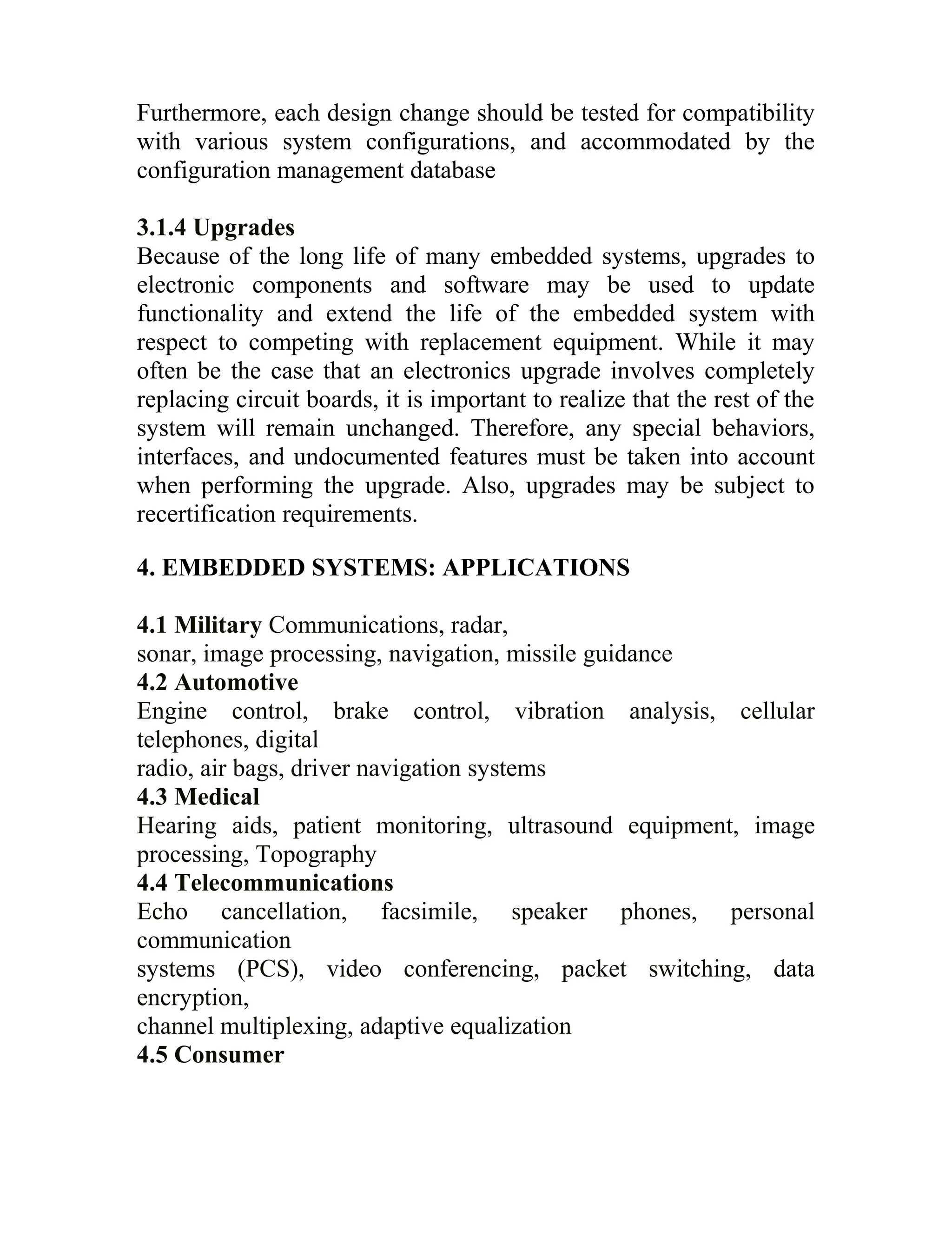 Report file on Embedded systems | DOC