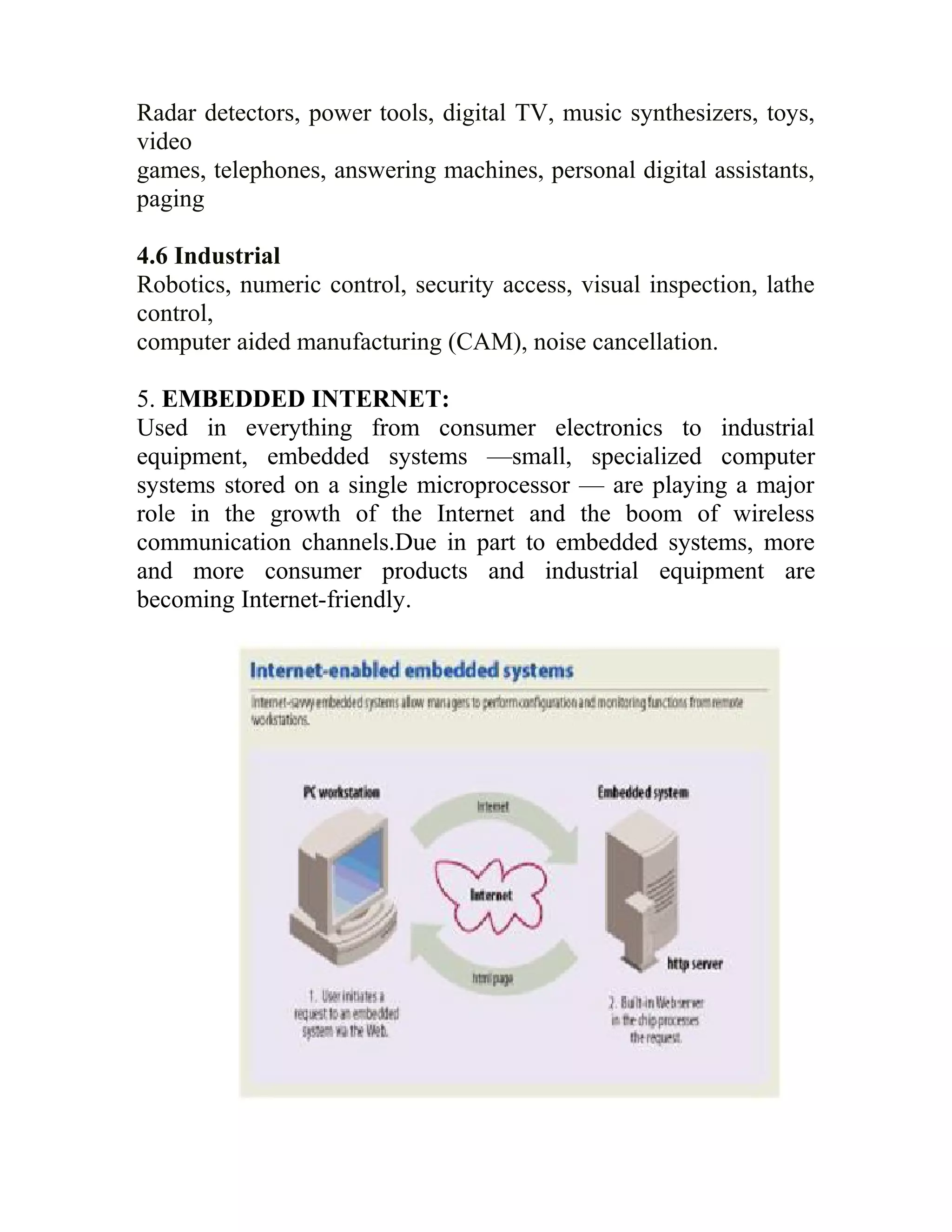 Report file on Embedded systems | DOC