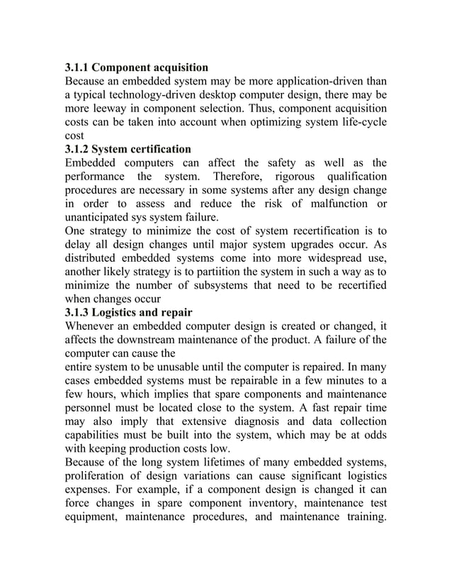 Report File On Embedded Systems Pdf