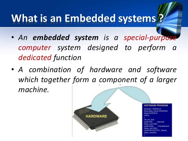 Embedded systems