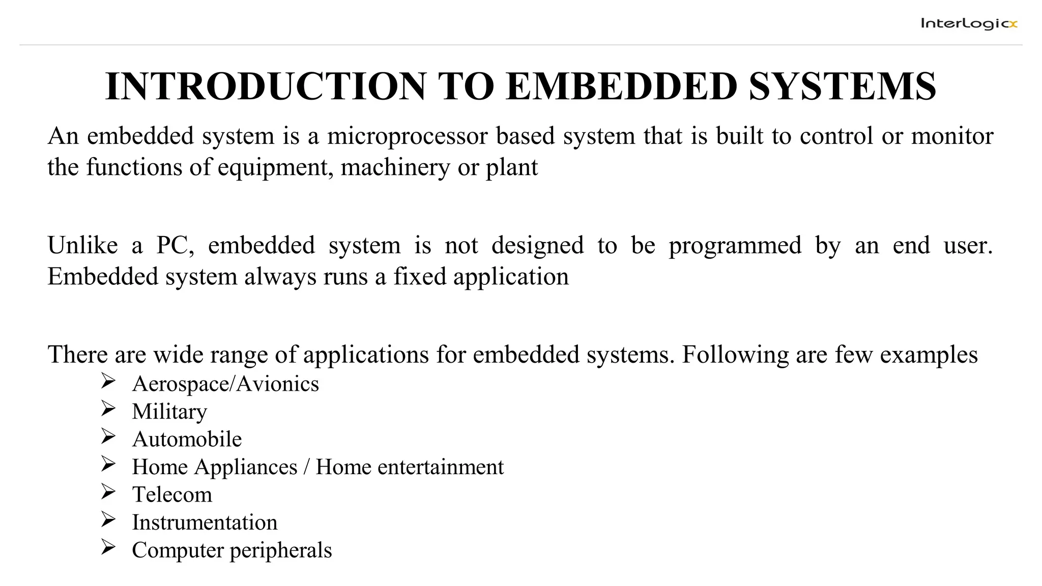 Embedded systems | PPT