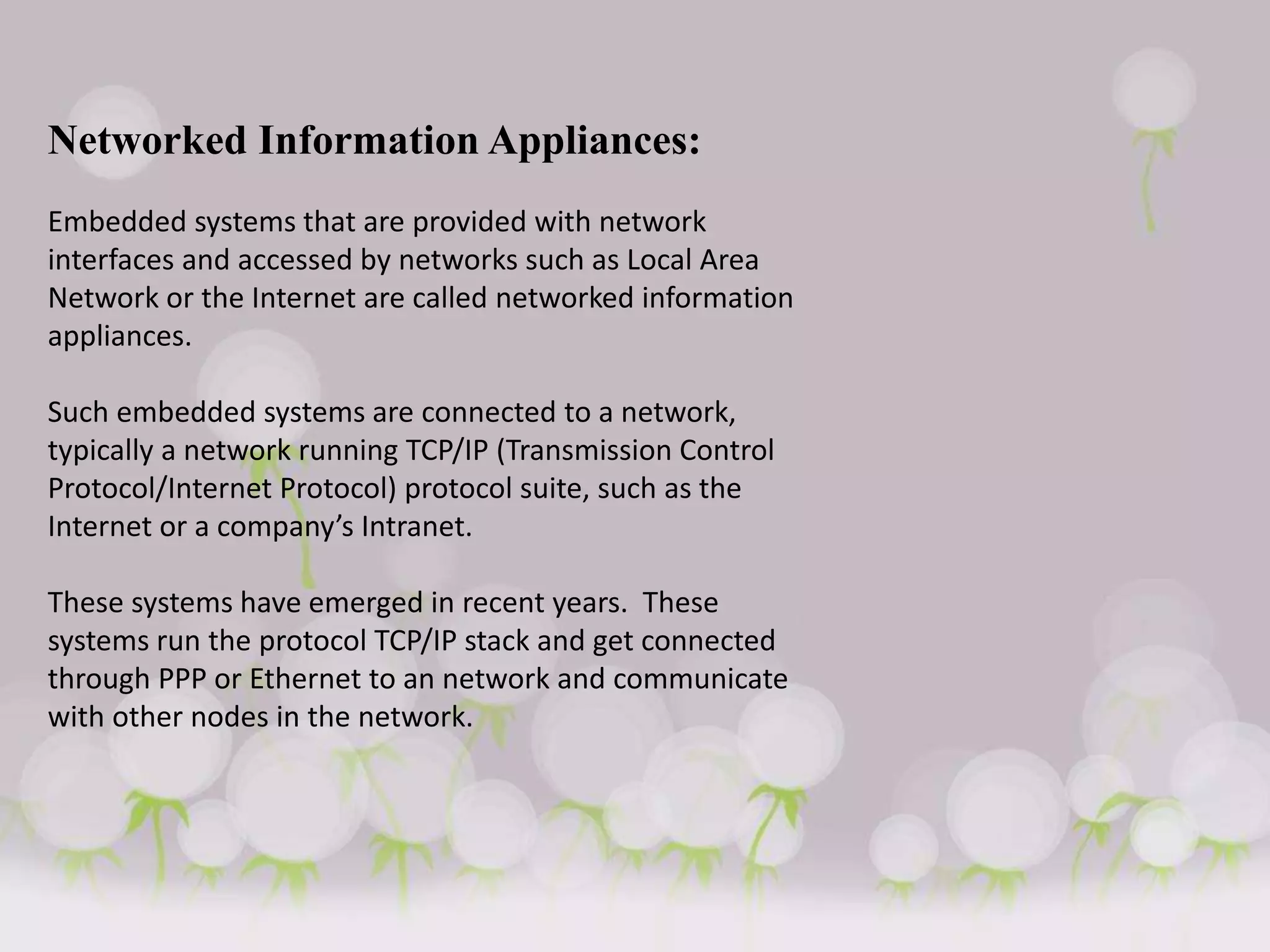 Embedded systems | PPTX