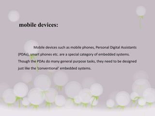 Embedded systems | PPTX