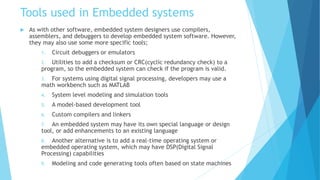 Embedded systems | PPTX | Computing | Technology & Computing