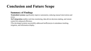 embedded system internship for final year | PDF