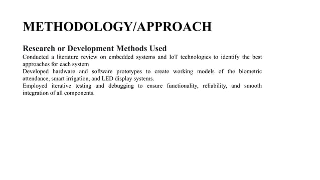 embedded system internship for final year | PDF