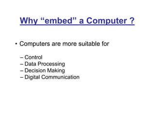 Embedded Systems - A Brief Introduction | PPT