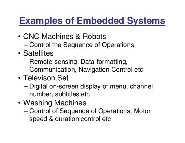 Embedded Systems - A Brief Introduction