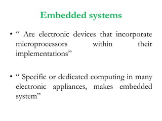EMBEDDED SYSTEMS - MSc Sem III (Final).ppt