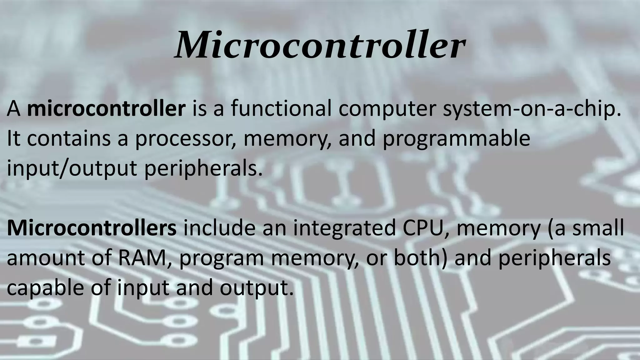Embedded Systems - Training ppt | PPTX
