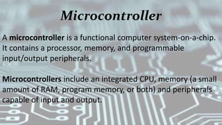 Embedded Systems - Training ppt | PPTX
