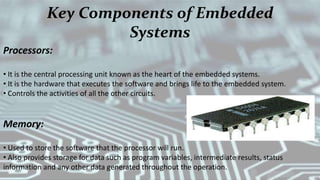 Embedded Systems - Training ppt | PPTX