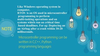 Introduction to Embedded systems | PPTX