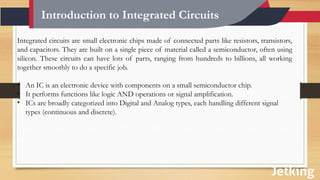 Embedded Systems Introduction to chip ICs | PPTX