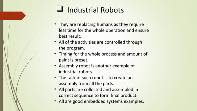 Embedded systems and their applications in our daily routine | PPT ...