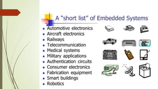 Embedded systems and their applications in our daily routine | PPT