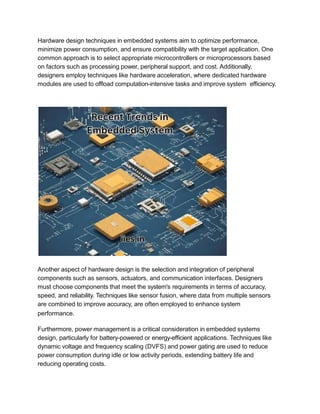 The Comprehensive Guide to Embedded Systems Architecture: Building Blocks, Design Principles ...