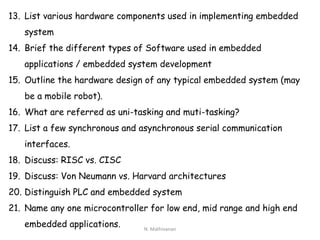 Embedded systems basics | PPT