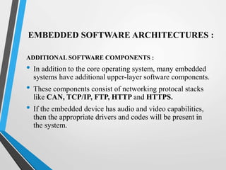 EMBEDDED SYSTEMS (senthil) | PPTX