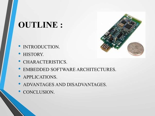 EMBEDDED SYSTEMS (senthil) | PPT