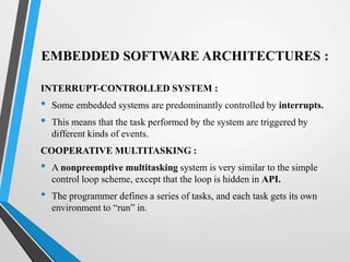 EMBEDDED SYSTEMS (senthil) | PPTX