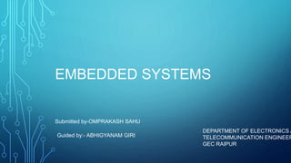 Embedded systems | PPT