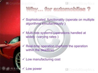 EMBEDDED SYSTEMS IN AUTOMOBILES .PPT.pptx