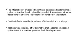 Embedded systems in biomedical applications | PDF