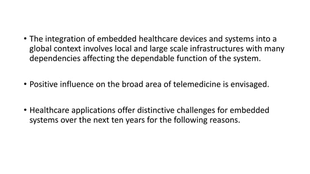 Embedded systems in biomedical applications | PDF | Computing | Technology & Computing
