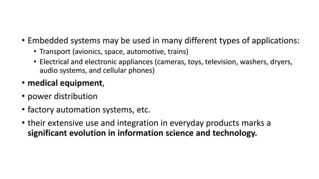 Embedded systems in biomedical applications | PDF | Computing | Technology & Computing