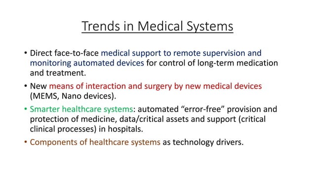 Embedded systems in biomedical applications | PDF | Computing | Technology & Computing
