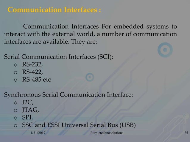 Embedded systems intrduction | PPT
