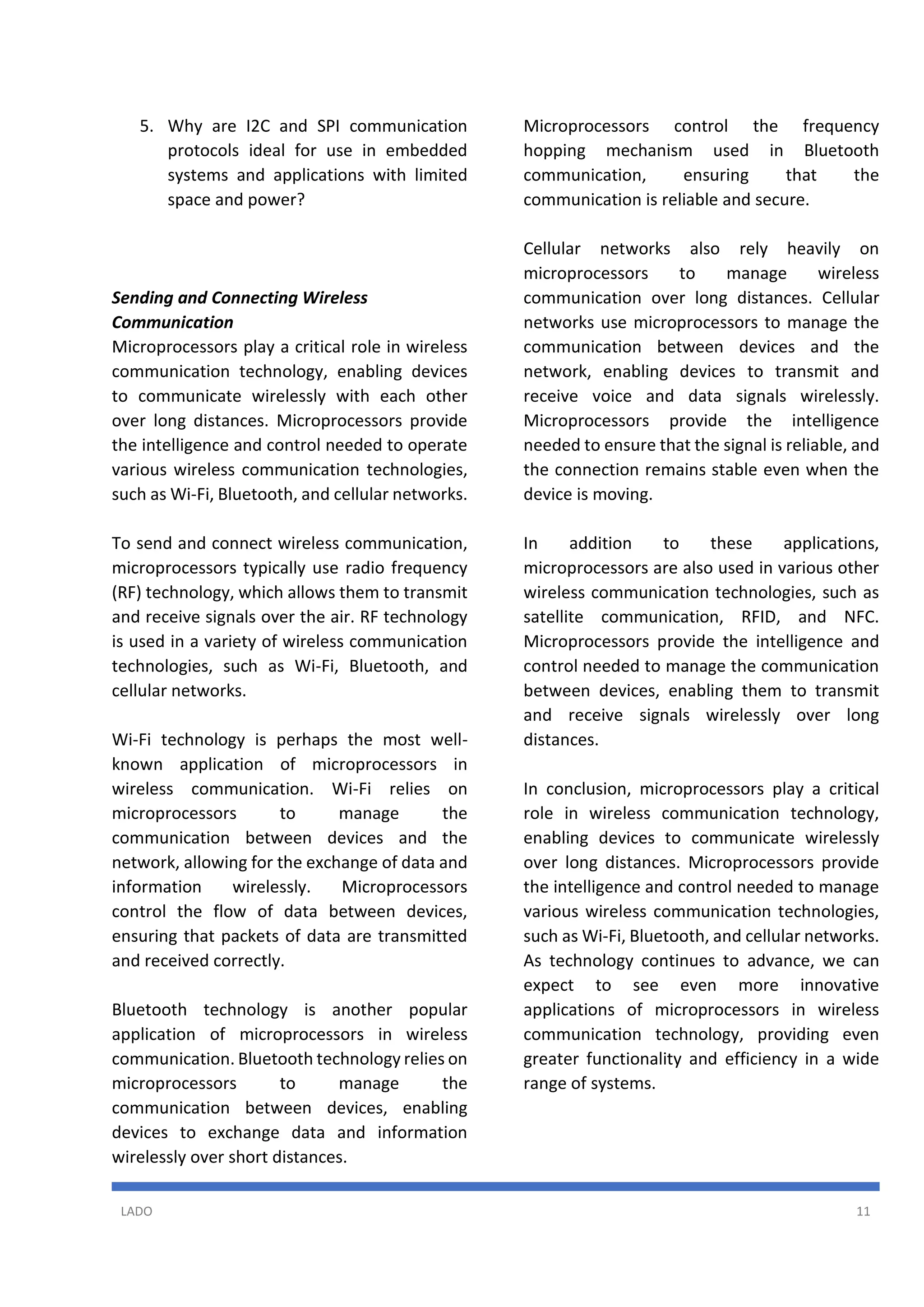 Embedded Systems IO Peripherals Wireless Communication.pdf