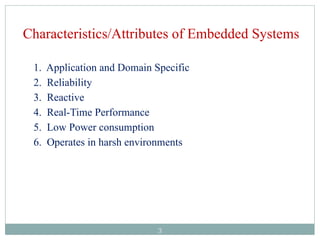 EMBEDDED SYSTEMS & IoT Unit - I presentation.pptx