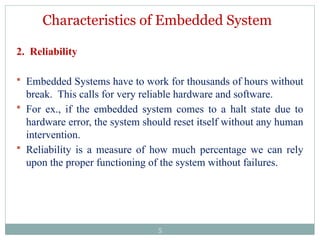 EMBEDDED SYSTEMS & IoT Unit - I presentation.pptx