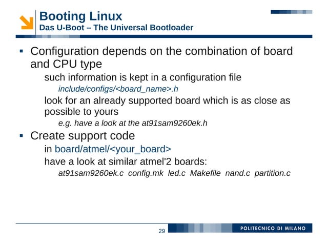 Linux Porting to a Custom Board | PPT