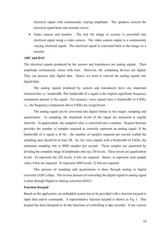 Embedded systems notes | PDF