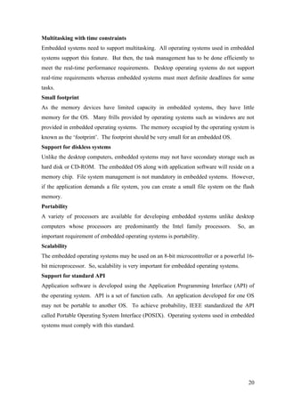 Embedded systems notes | PDF