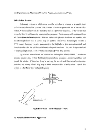 Embedded systems notes | PDF