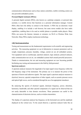Embedded systems notes | PDF
