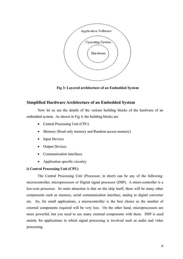 Embedded systems notes | PDF