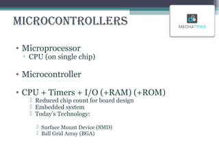 Embedded systems - Mechatriks Automation | PPT