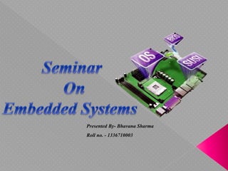 Embedded systems ppt | PPTX