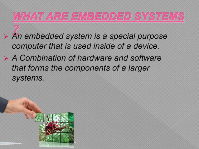 Embedded systems ppt | PPTX