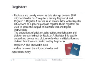 Embedded systems ppt i | PDF | Operating Systems | Computer Software and Applications